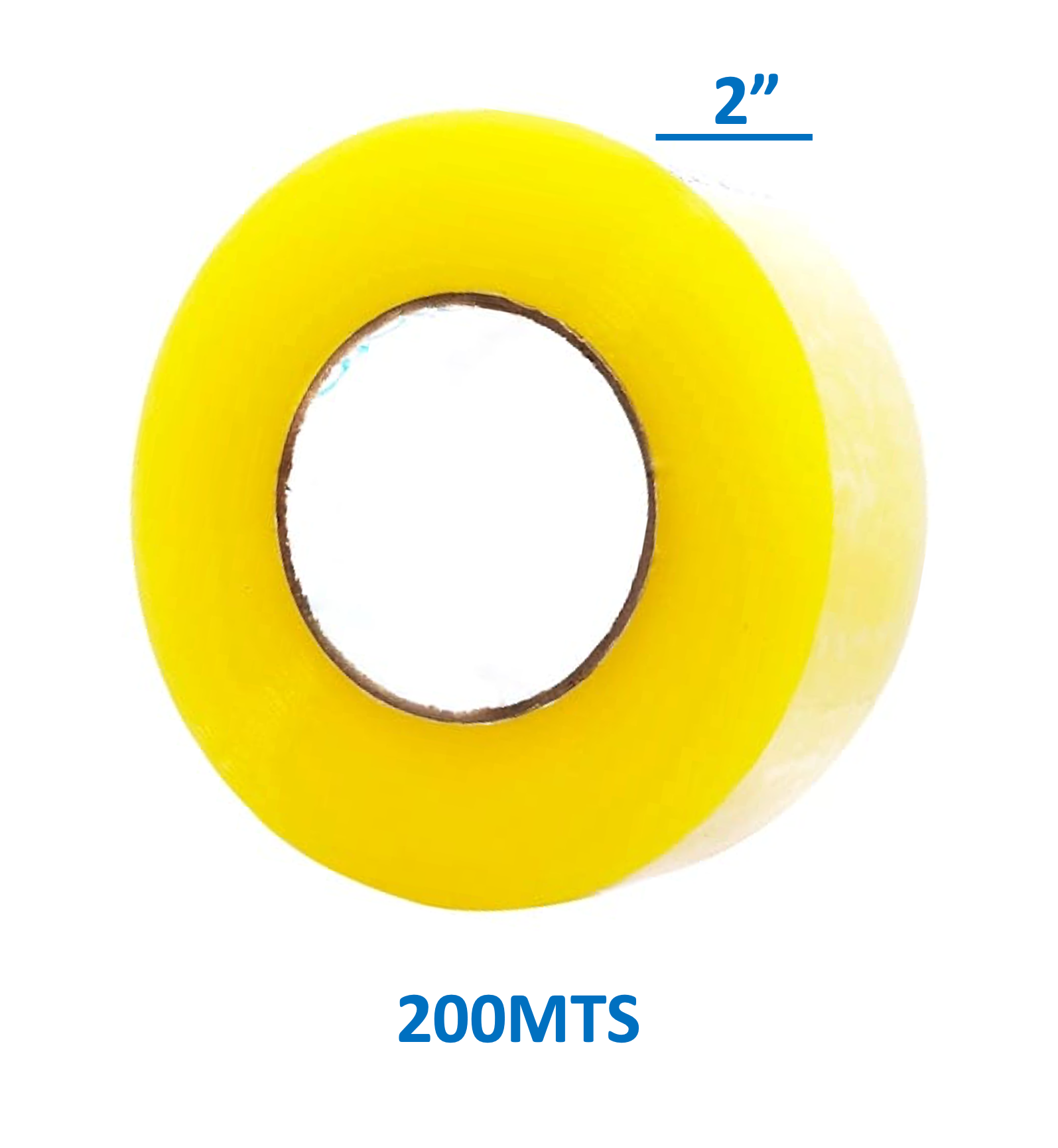 Cinta Ancha Transparente 2 Pulgadas X 100 - 200 - 300 Metros