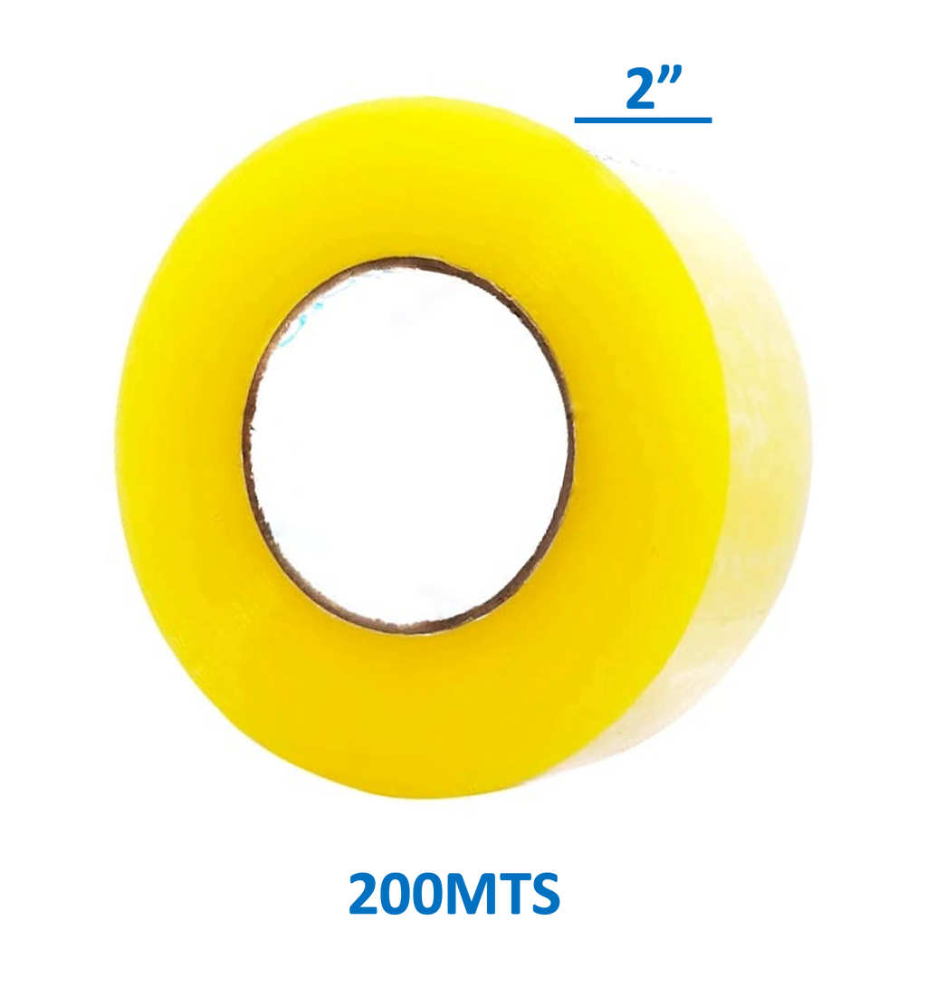 Cinta Ancha Transparente 2 Pulgadas X 100 - 200 - 300 Metros