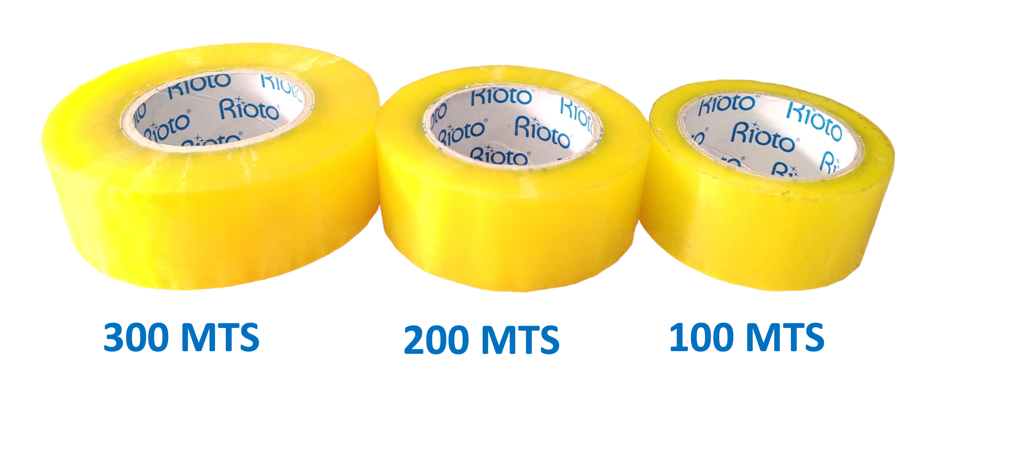 Cinta Ancha Transparente 2 Pulgadas X 100 - 200 - 300 Metros